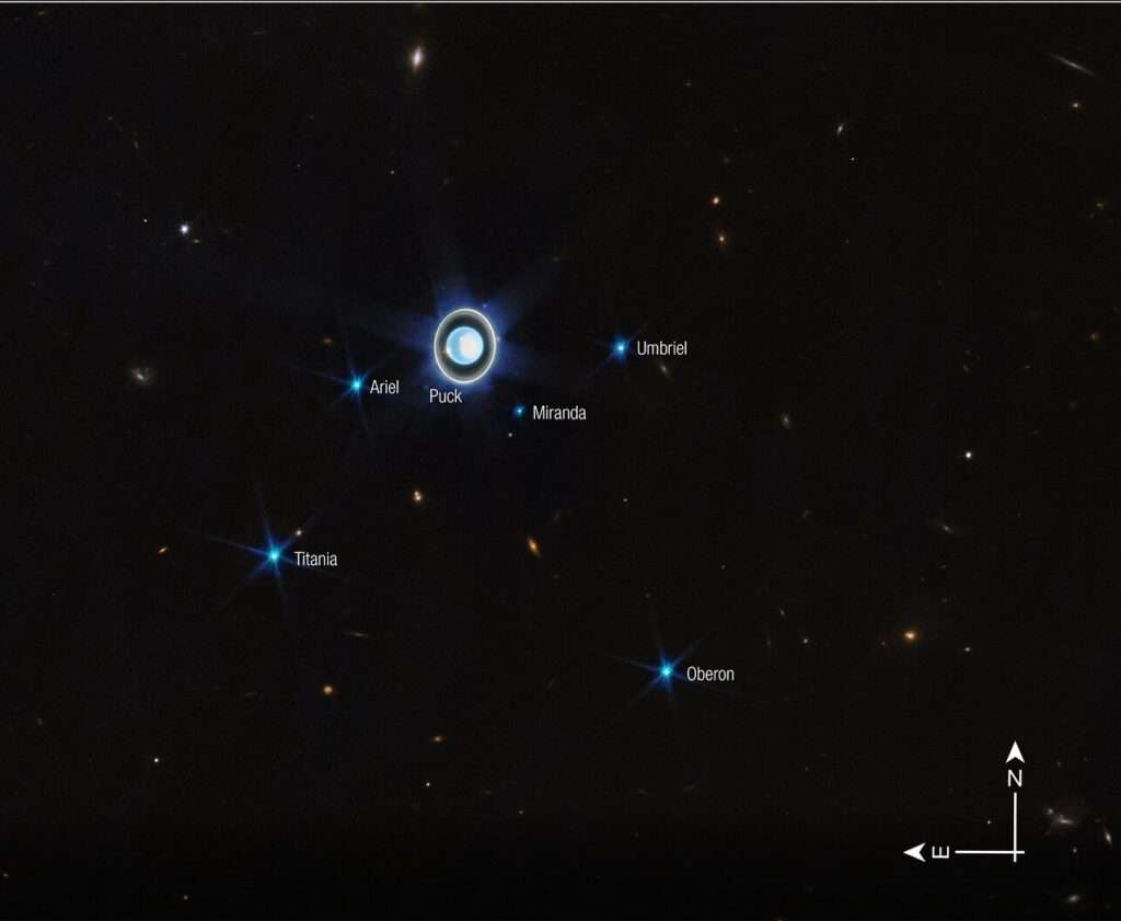 Webb Shows Stunning Ringed World in New Image of Uranus - The Middle Land