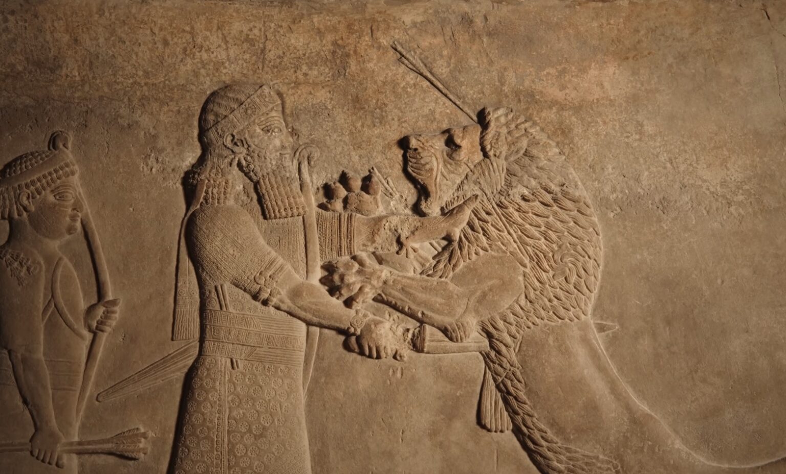 The revealing details of the Assyrian Lion Hunt Reliefs - The Middle Land